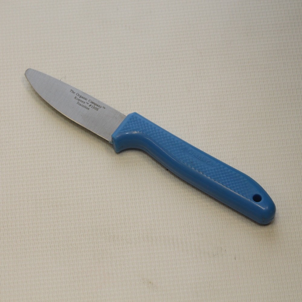 OTC | FOOD PROCESS KNIFE STAINFREE Blue Hndl Blunt Tip Organic Tool