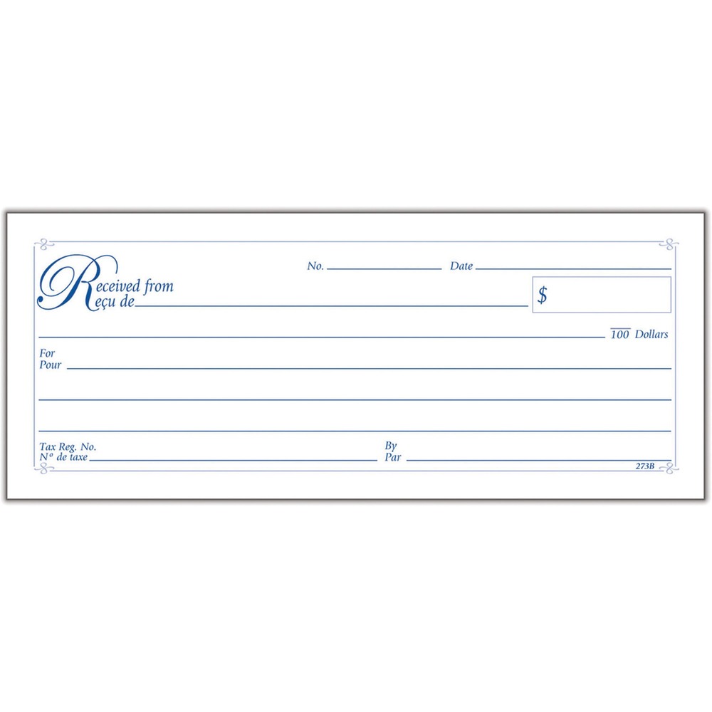 RECEIPT BOOK 2 PART Monk Office