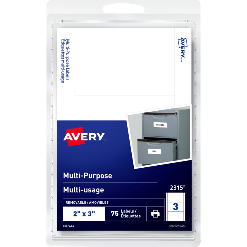 Avery 3X2 Label Template