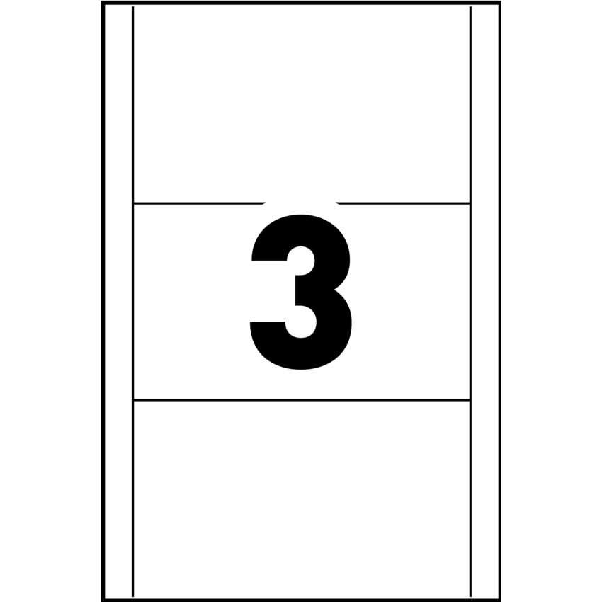 Avery 3X2 Label Template