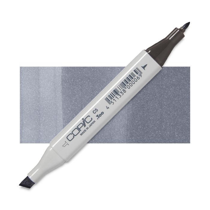 Copic Classic Marker C-5 Cool Grey No 5 Monk Office