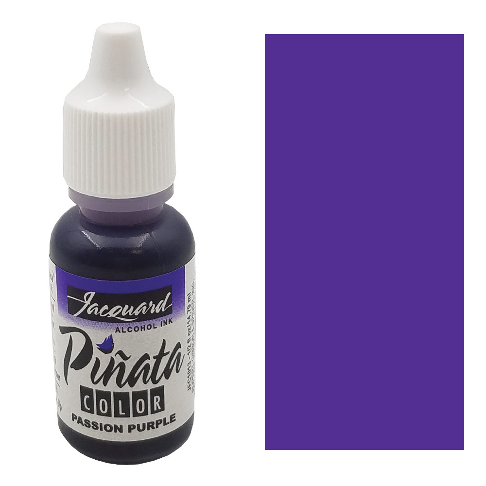 Jacquard Pinata Alcohol Ink .5oz Passion Purple Monk Office
