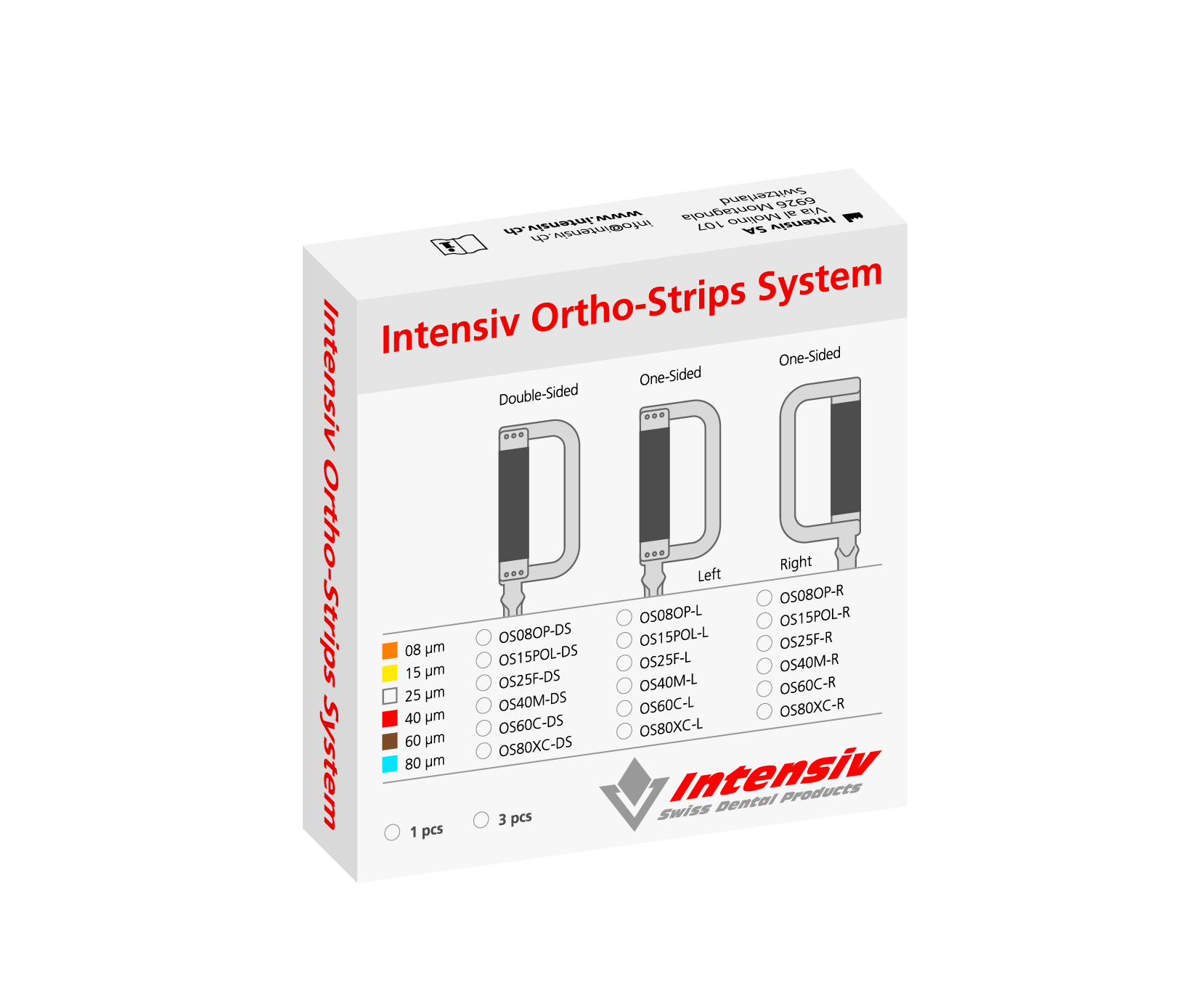 INTENSIV ORTHO-STRIPS SYSTEM, DOUBLE-SIDED 3PCS - Product Details ...