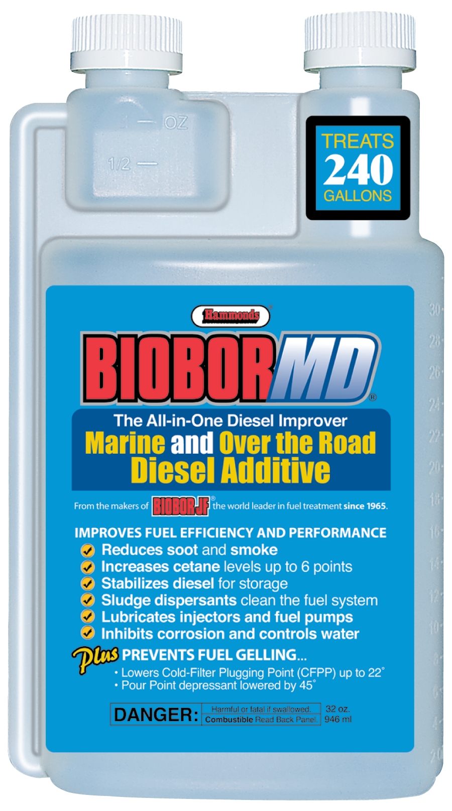 Biobor MD 32 oz. Gasoline Additive Les Hall Filter