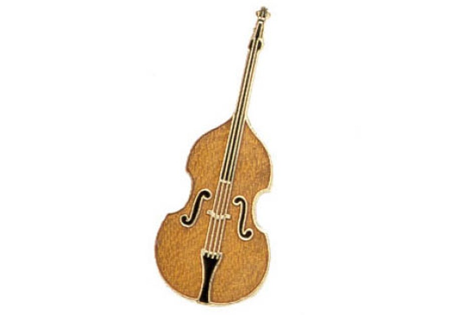 ENAMEL PIN Double Bass Music in Motion