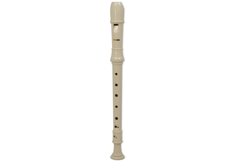 TUDOR SOPRANO RECORDER - Antimicrobial, white Music in Motion