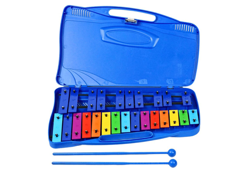 SOPRANO 25-NOTE GLOCKENSPIEL Matches Kidsplay Music in Motion