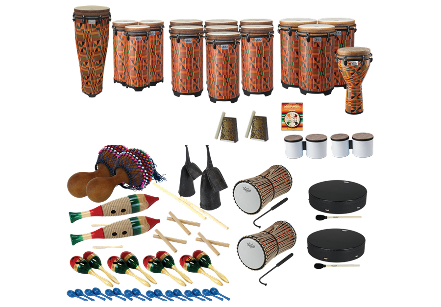 Remo WORLD MUSIC DRUMMING Drum Pack BB Music in Motion