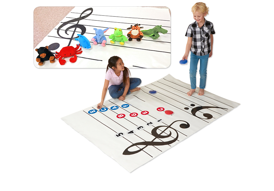 MUSIC'S MY BAG and MUSICAL ALPHABET CRITTERS Music in Motion