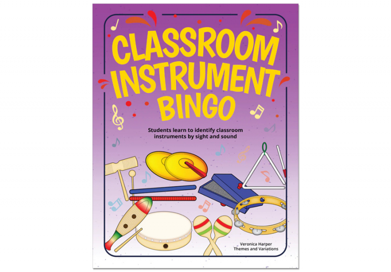 CLASSROOM INSTRUMENT BINGO Music in Motion