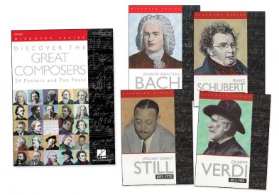 DISCOVER THE GREAT COMPOSERS Poster Set Music in Motion
