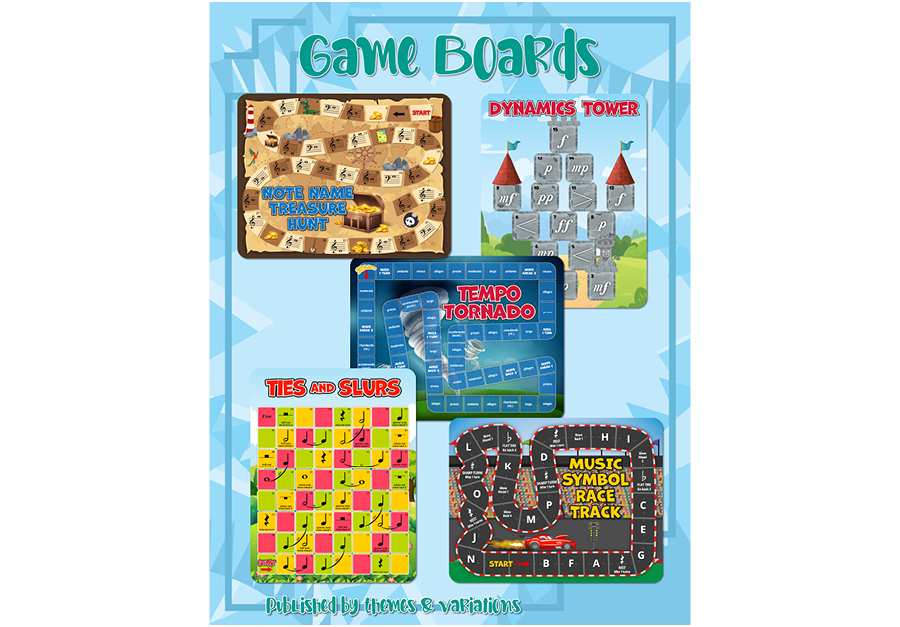 MUSIC CENTERS KIT 2: Tempo, Dynamics, Music Symbols, Note Names Music ...