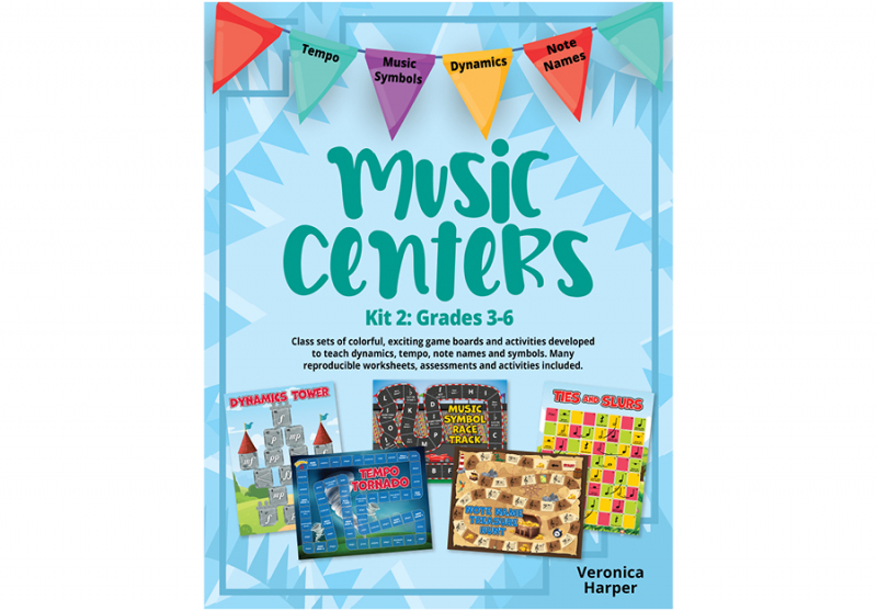 MUSIC CENTERS KIT 2: Tempo, Dynamics, Music Symbols, Note Names Music ...