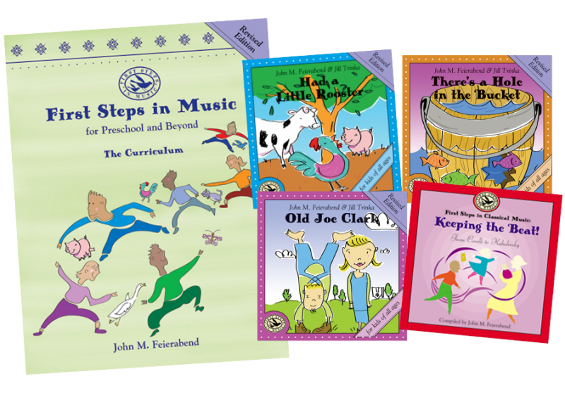 FIRST STEPS IN MUSIC for Preschool & Beyond: The Curriculum Book & 4CDs ...
