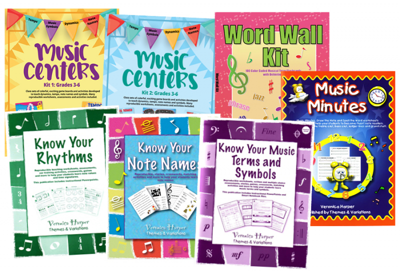 WORD WALL KIT Music in Motion