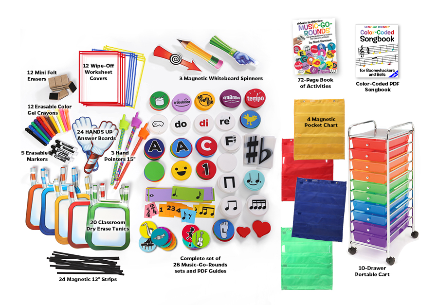 PORTABLE MUSIC CLASSROOM with CART Music in Motion