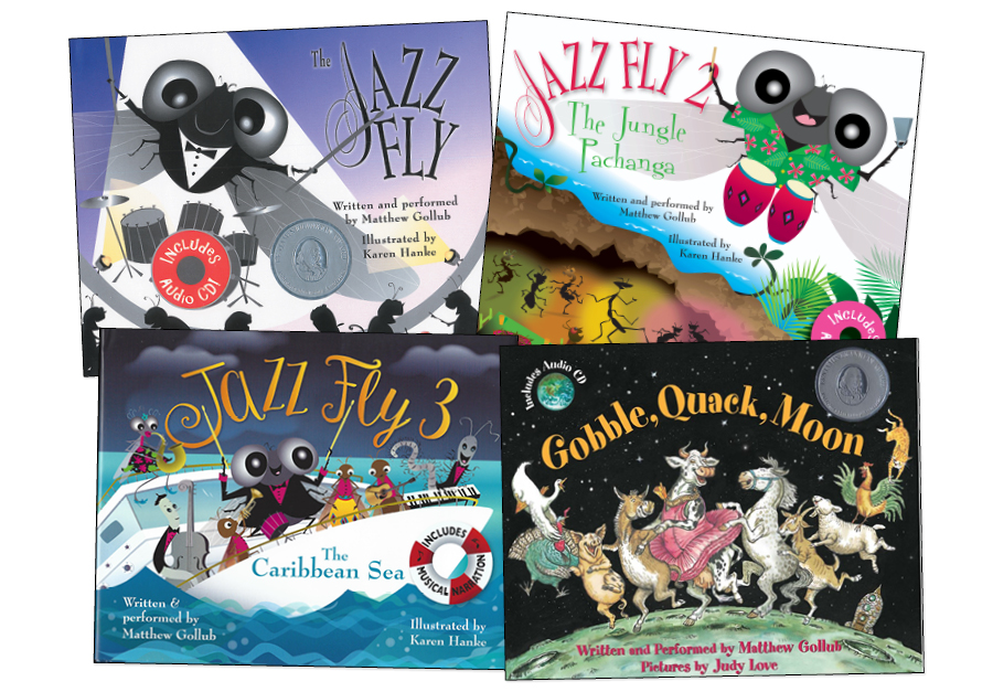 MATTHEW GOLLUB BOOKS SET Music in Motion