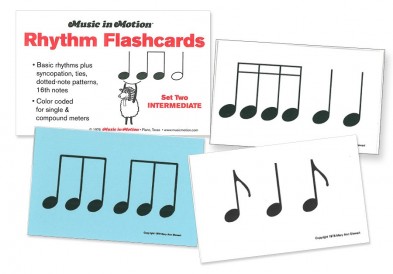 RHYTHM FLASHCARDS SET 2 Music in Motion
