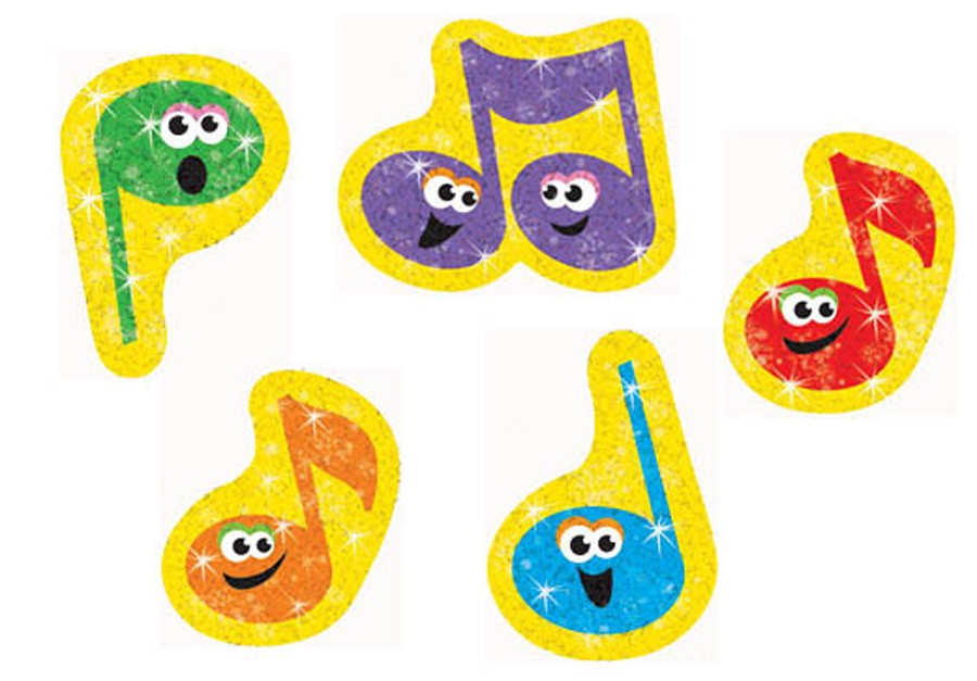 MERRY MUSIC SPARKLE STICKERS Music in Motion