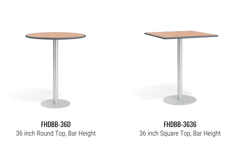 Stance Disc Base Dining Tables