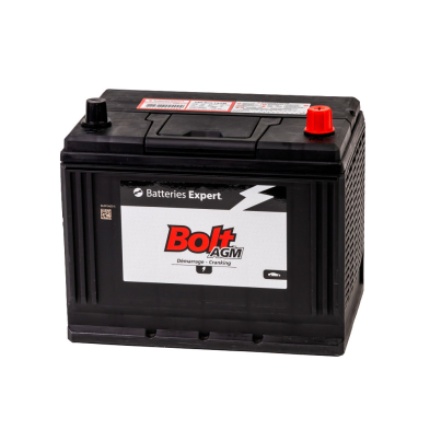 24R-BOLTAGM Batterie de démarrage (AGM) Groupe 24R 12V Batteries Expert