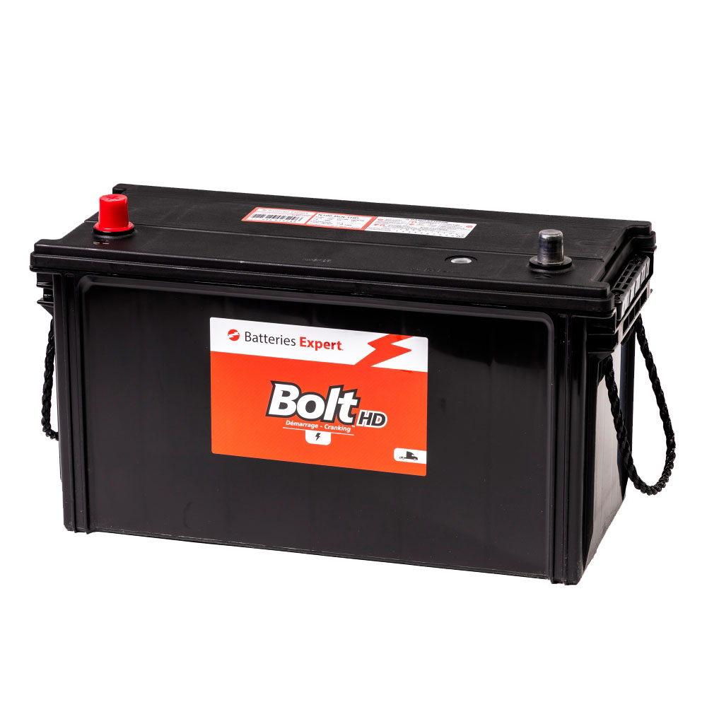 N100-BOLTHD Batterie de démarrage (Wet) Groupe N100 12V Batteries Expert
