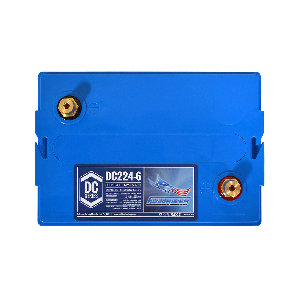 DC224-6 BATT AGM CYCLE PROLONGE GR GC2 6V 224AH Batteries Expert