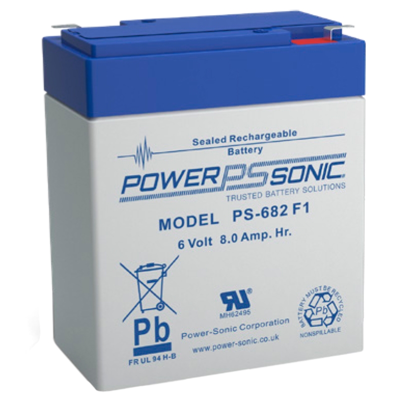PS-682F BATTERIE AGM 6V 9A