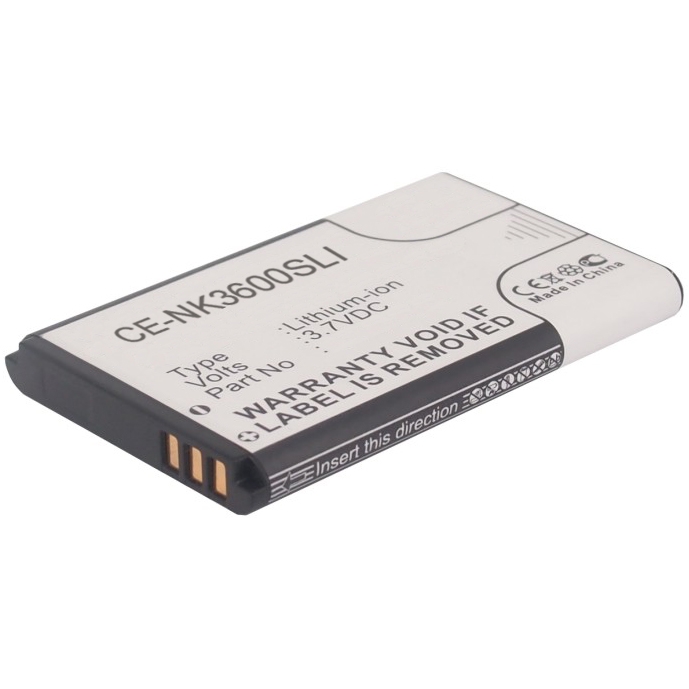 CE-NK3600SLI Pile de remplacement pour téléphone mobile Nokia 3600/3100 ...