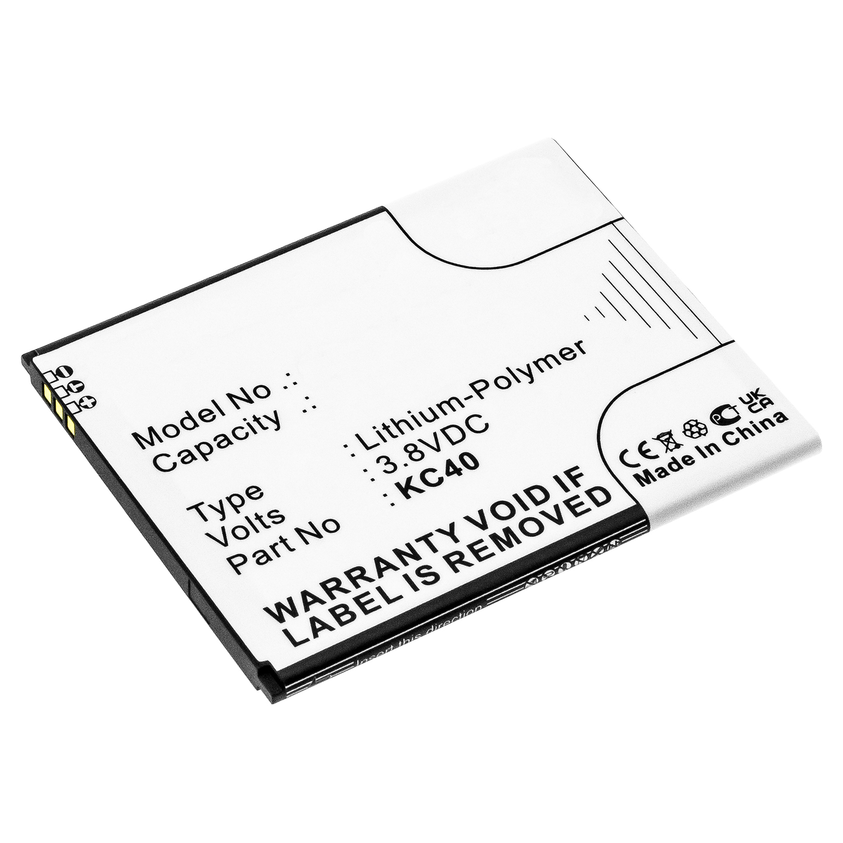 CE-MTKC40 Cell Phone Replacement Battery Motorola KC40; Moto E6 Plus ...