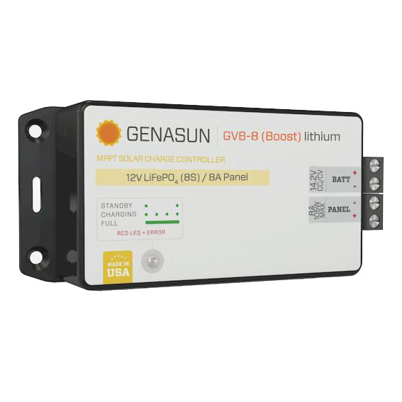 GVB-8-LI-14.2V RÉGUALTEUR 14.2V 8A LIFEP04 MPPT GENASUN