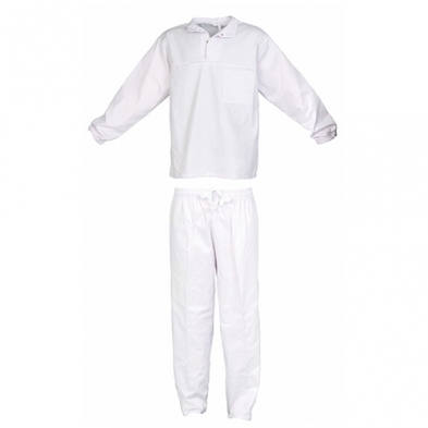 Overalls 2 Piece Food White S36 CYMOT
