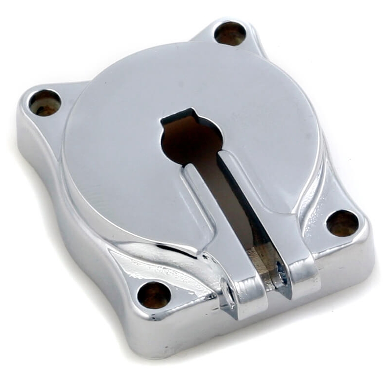 Accelerator Pump Cover - Chrome Holley 34-505