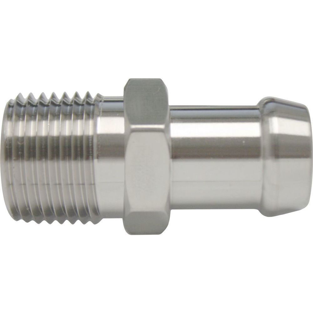 Heater Hose Fitting 5 8 X 1 2 NPT X 1 3 16 Stainless