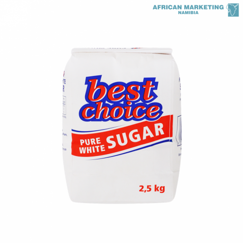 SUGAR WHITE 2.5kg *BEST CHOICE AFRICAN MARKETING (PTY) LTD