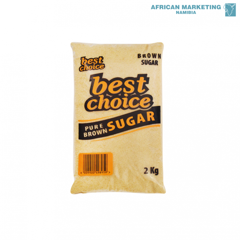 SUGAR BROWN LIGHT 2kg *BEST CHOICE AFRICAN MARKETING (PTY) LTD