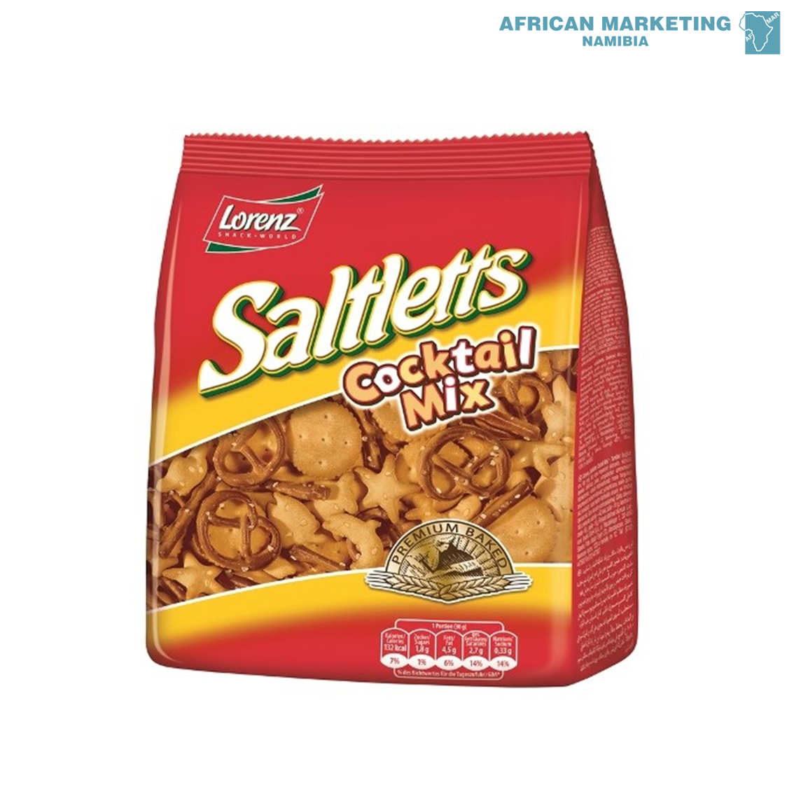 SALTLETTS COCKTAIL MIX 12x180gr *LORENZ AFRICAN MARKETING (PTY) LTD
